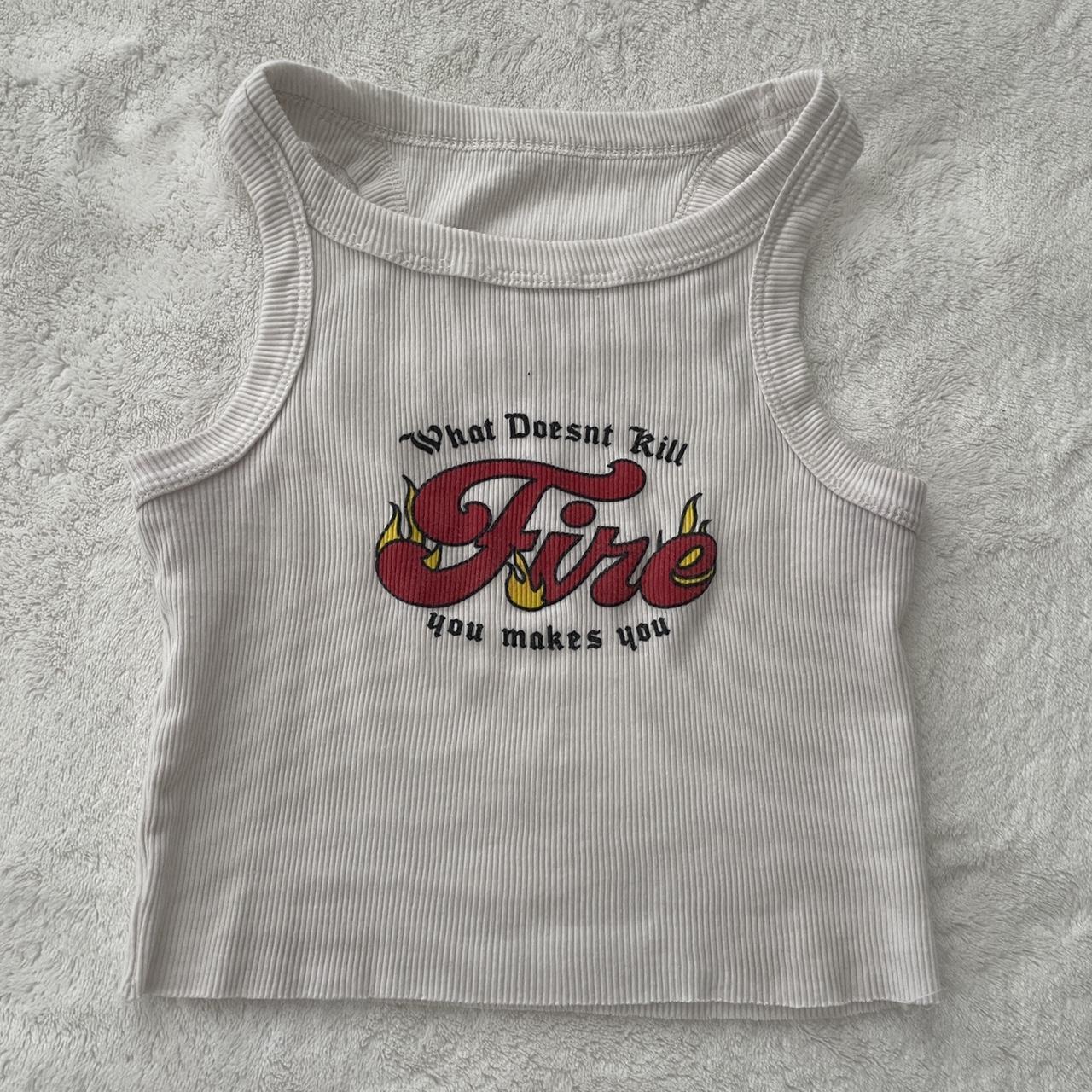 Revice Denim tank size s but prob xs for comfier... - Depop