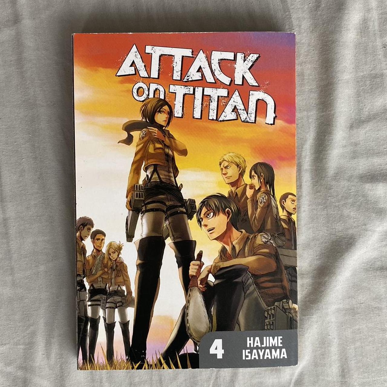 🌷AOT manga vol 4&6 🌷£6 individual with £3.15... - Depop