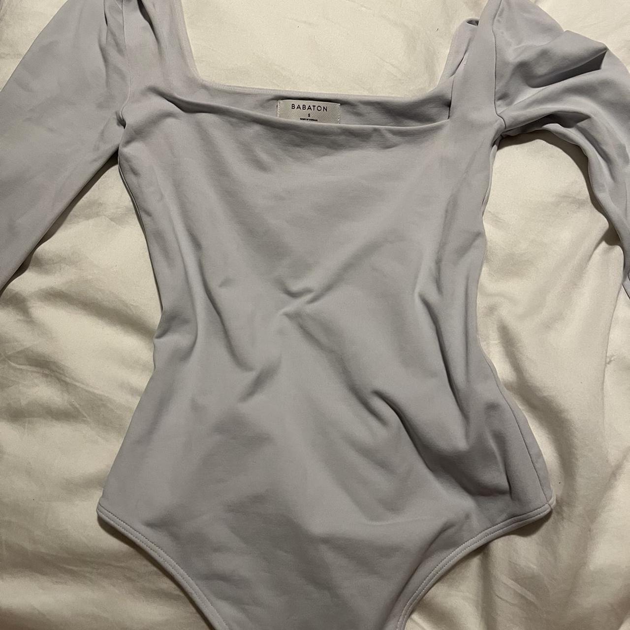 Aritzia babaton contour square neck bodysuit - Depop
