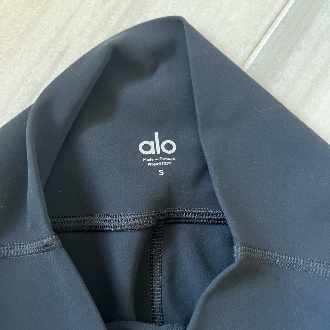 Alo Yoga High-Waist Ripped Warrior Legging Size... - Depop