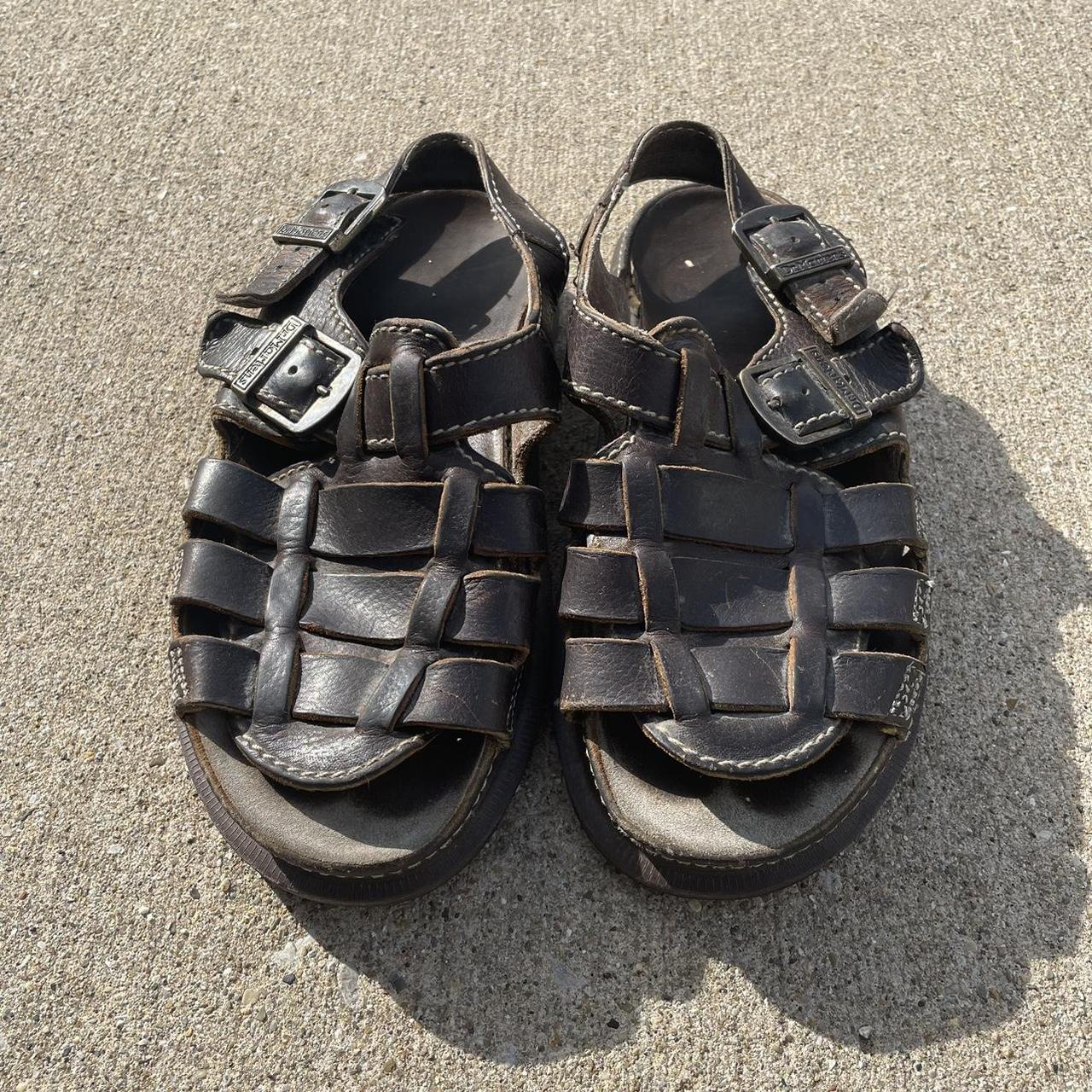 Dr Martens Mens Brown Sandals Depop