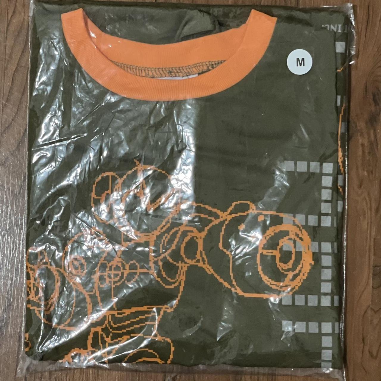 Happy99 Brown/Orange Tee open to reasonable offers... - Depop