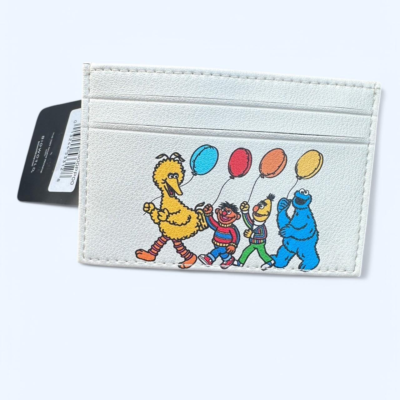 Bioworld Sesame Street wallet with clear ID window... | Depop