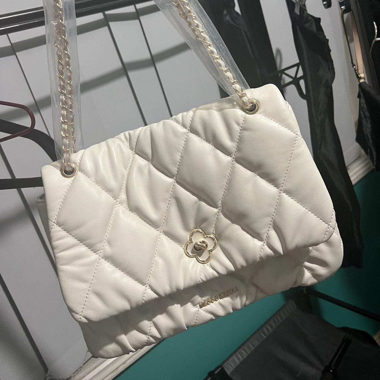 White Mecco Kerna bag. Soft like a cloud. New and... - Depop