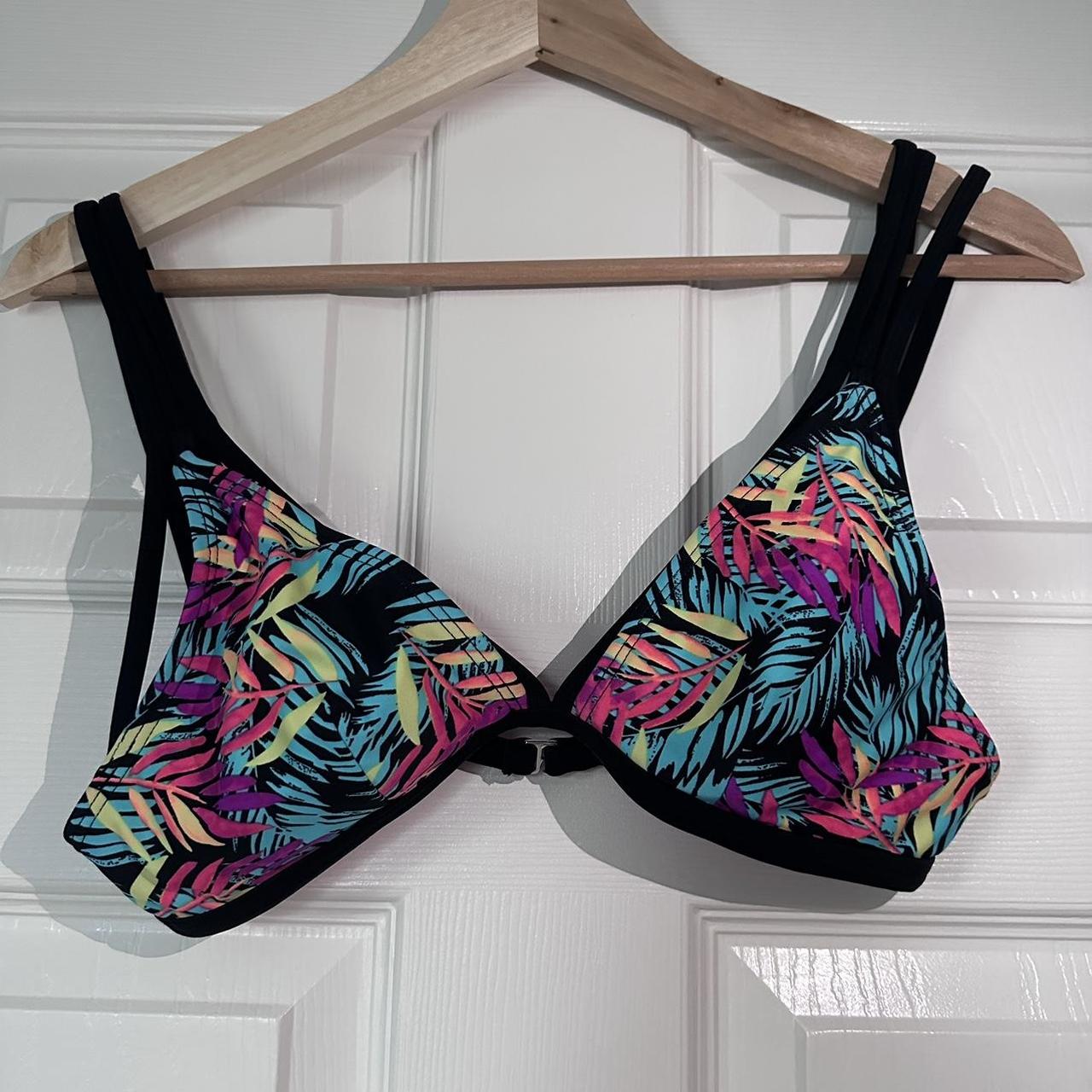 swim top with multiple strap design bright and... - Depop