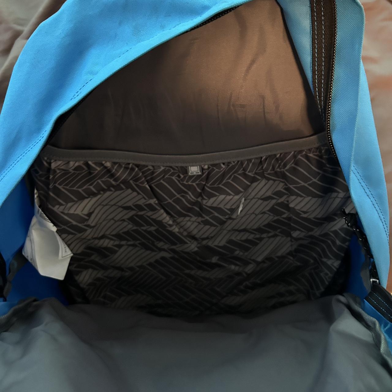 Blue Columbia backpack. Has laptop pocket, and two... | Depop
