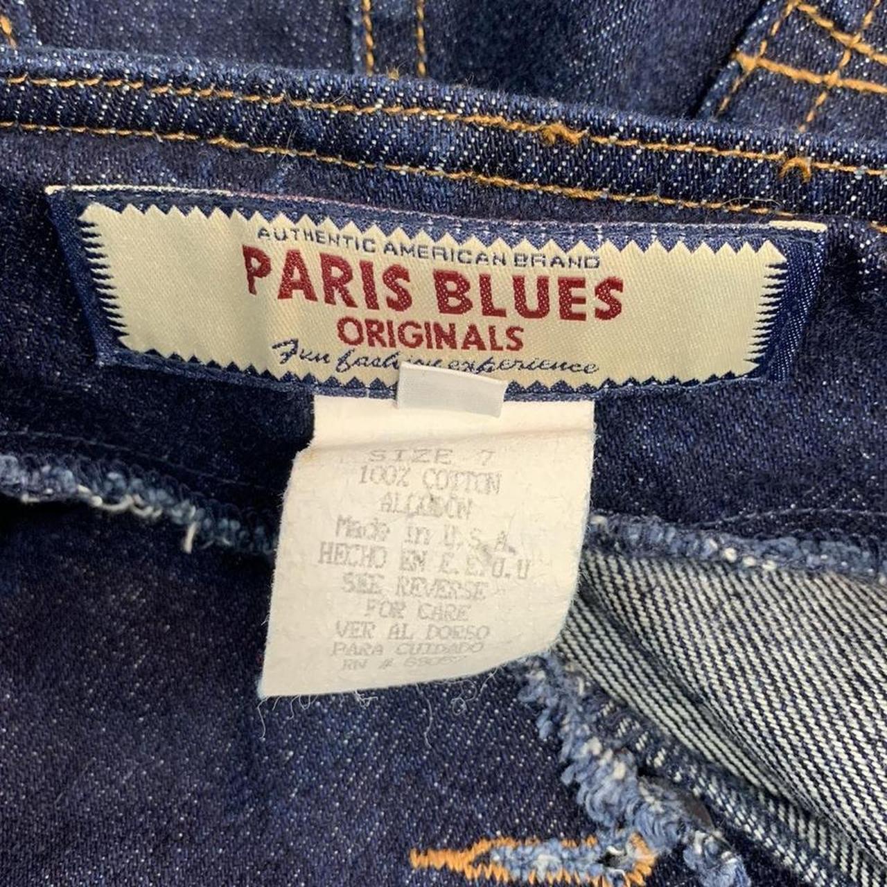 INCREDIBLE early 2000s Paris Blues jeans with... - Depop