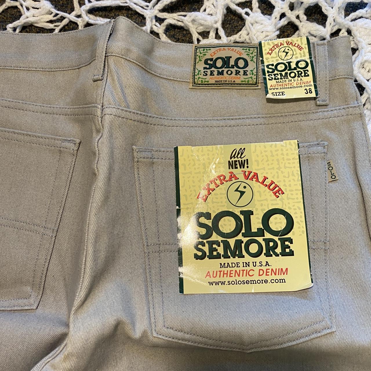 Solo Semore Jeans light grey size: 38 conditon:... - Depop