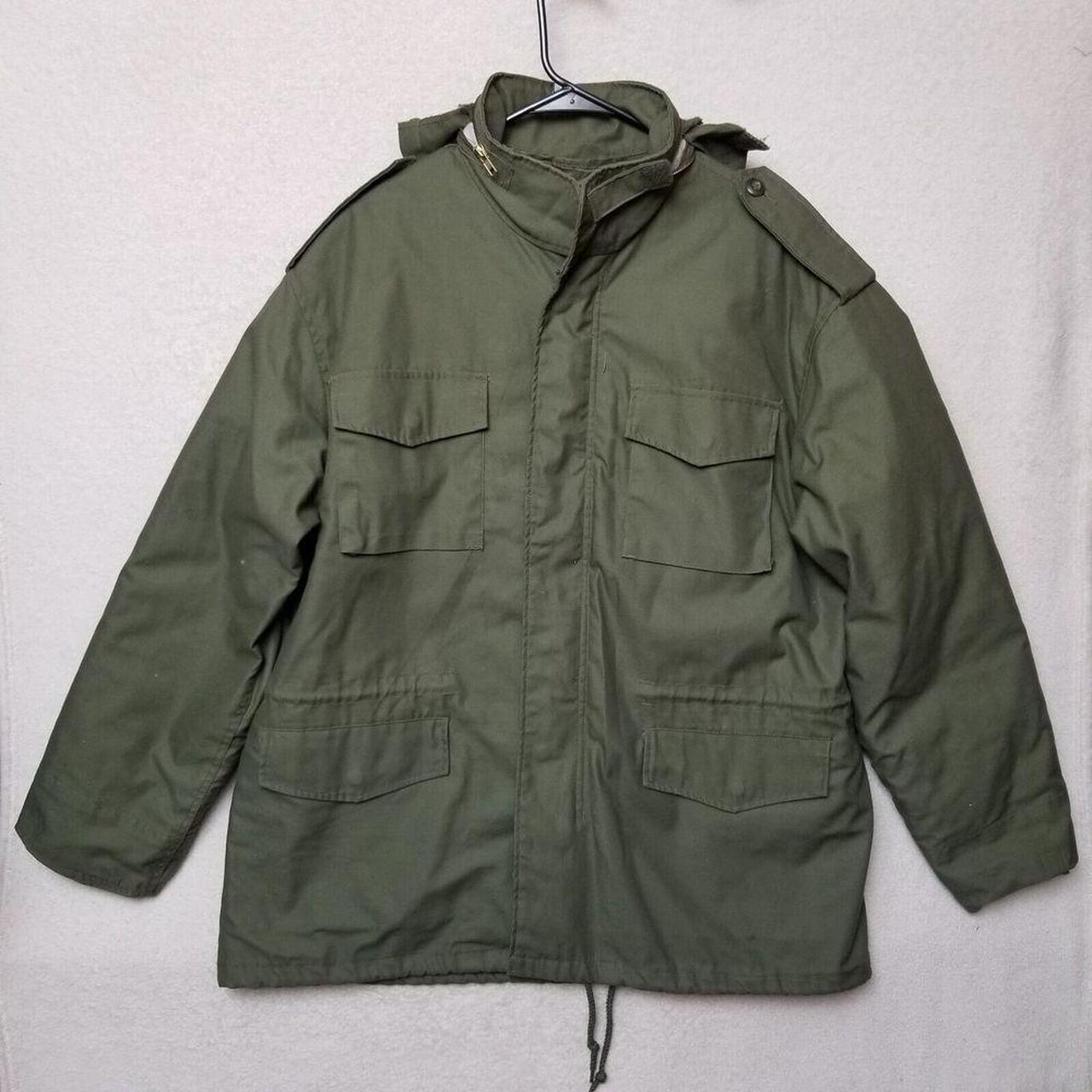 Green Vintage Rothco Ultra Force US ARMY Field Coat... | Depop