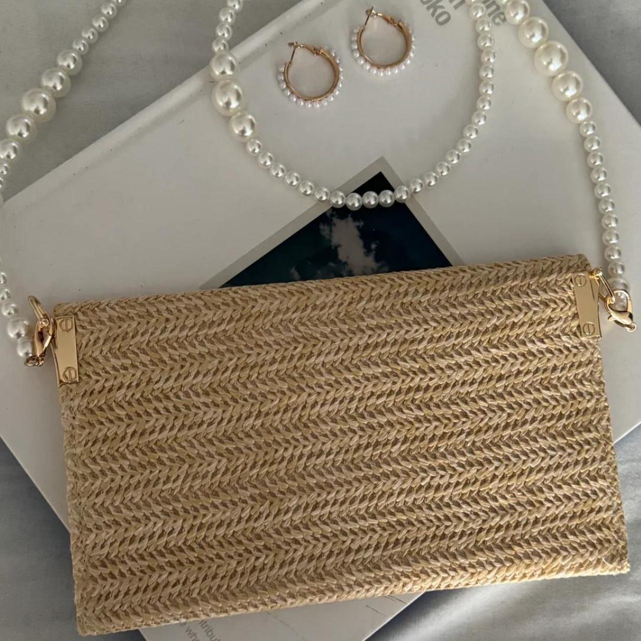 Christian Dior Beauty VIP GWP Converted Straw Raffia... | Depop