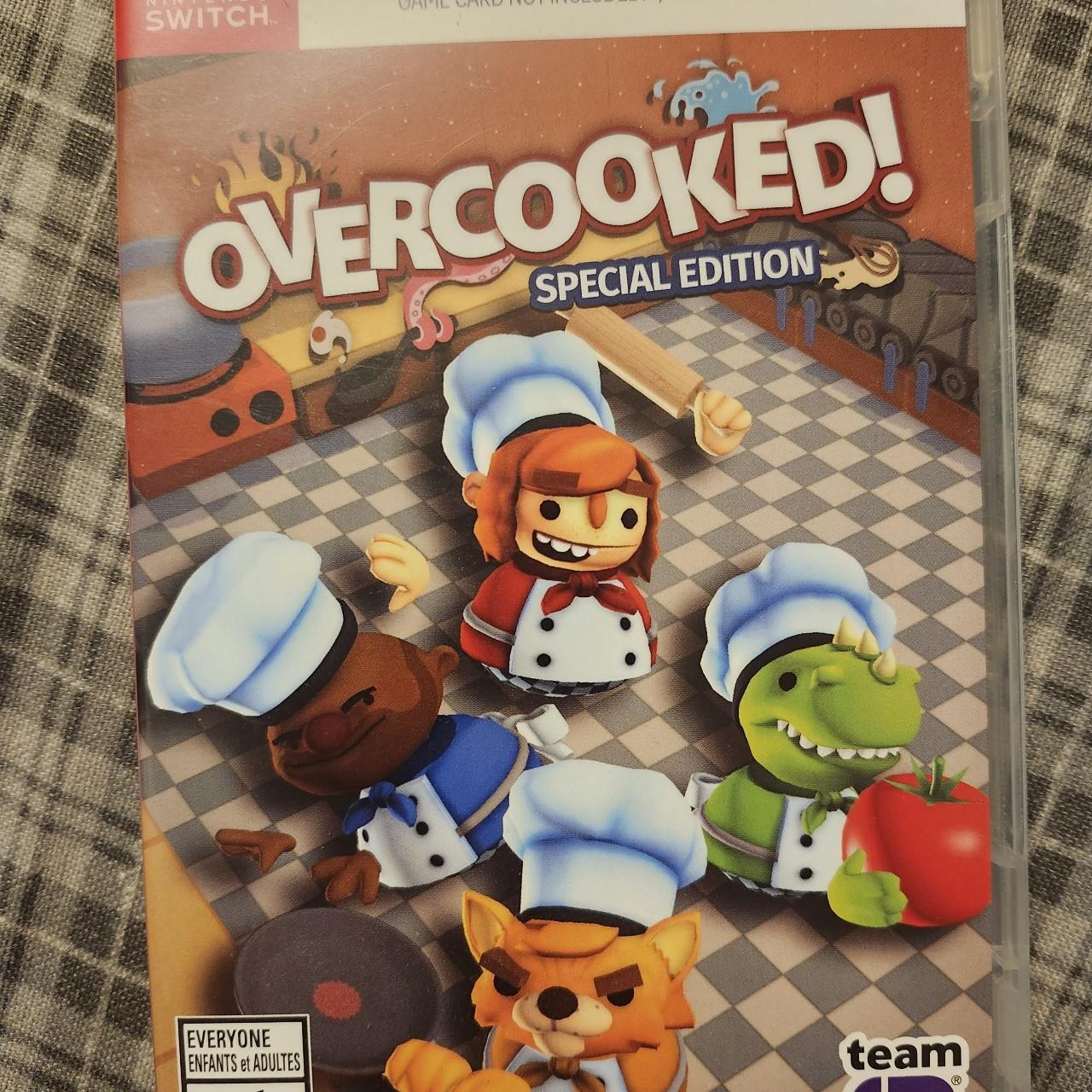 nintendo switch overcooked special edition case only... | Depop