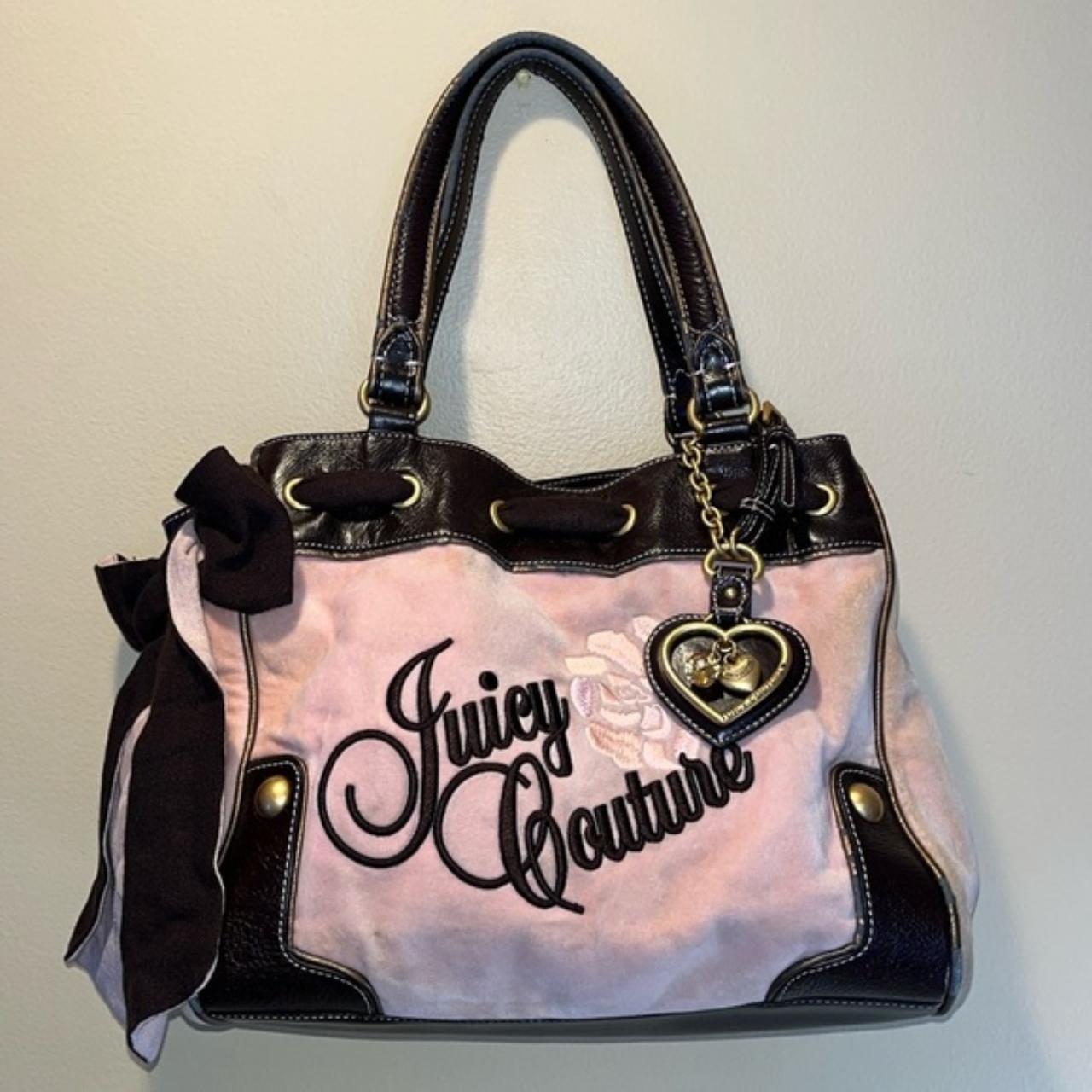 Vintage Pink Juicy Couture Tote Bag Purse Daydreamer... - Depop