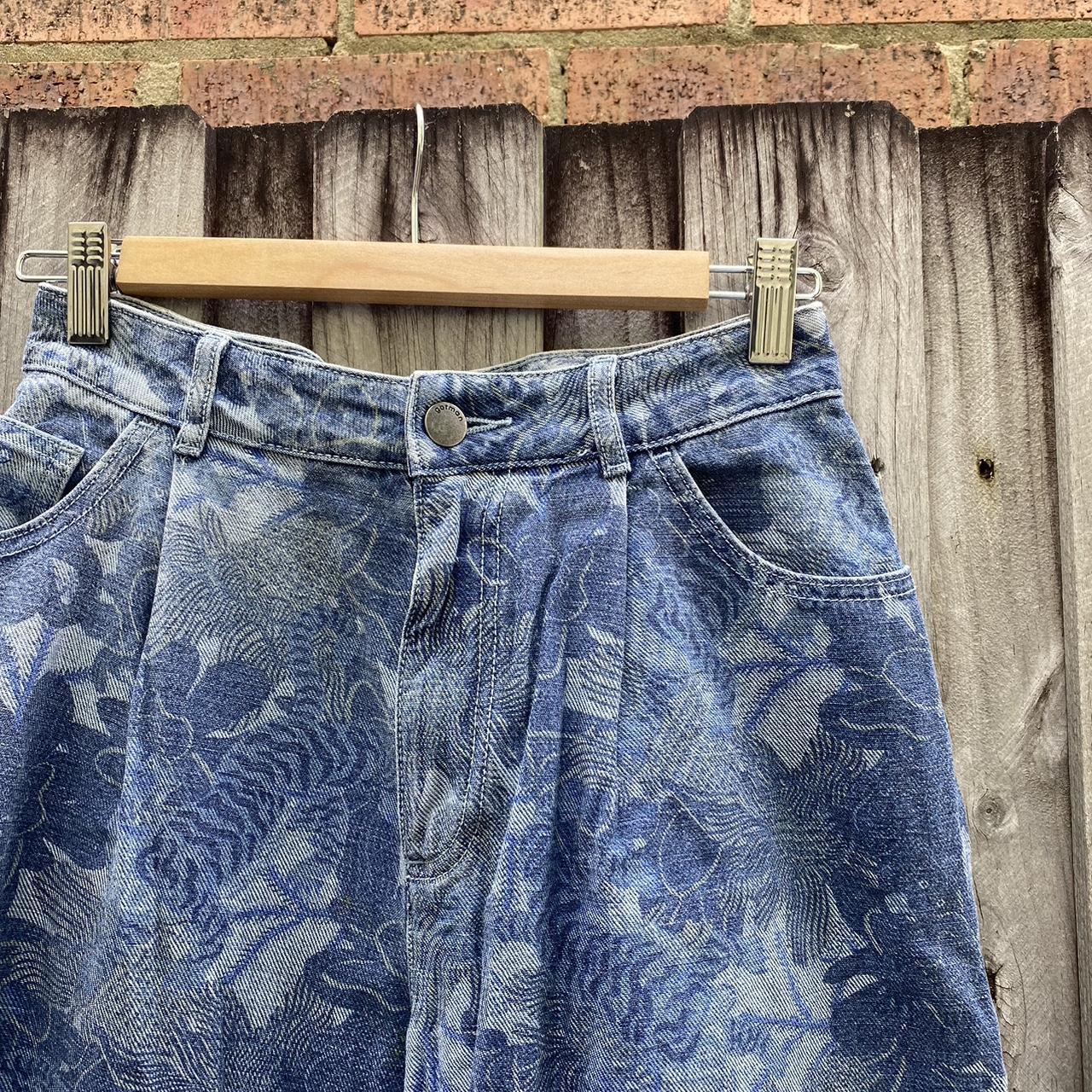 Gorman Jungle Blues Leg Jean Culotte Size 8 (fits... - Depop