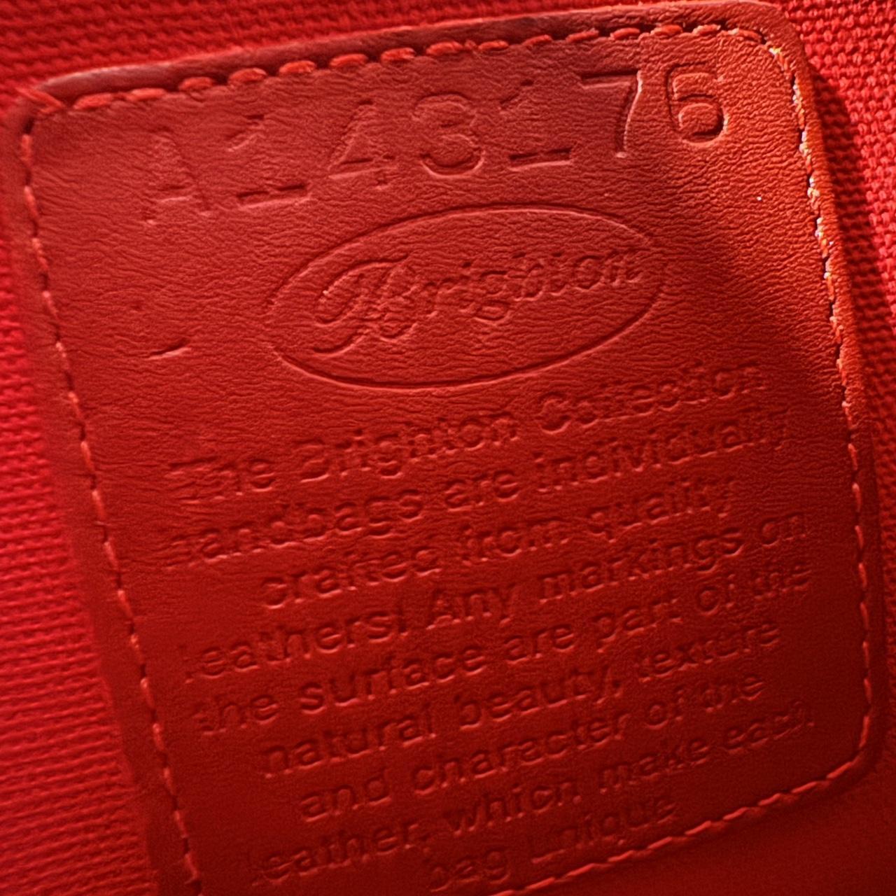 Vintage Brighton Red Checkered Purse The silver... - Depop