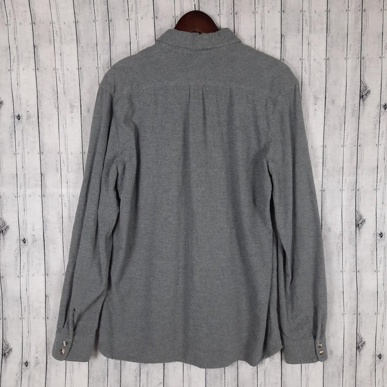 Vintage O Hanlon Mills Carragn Kerry Gray Flannel... - Depop