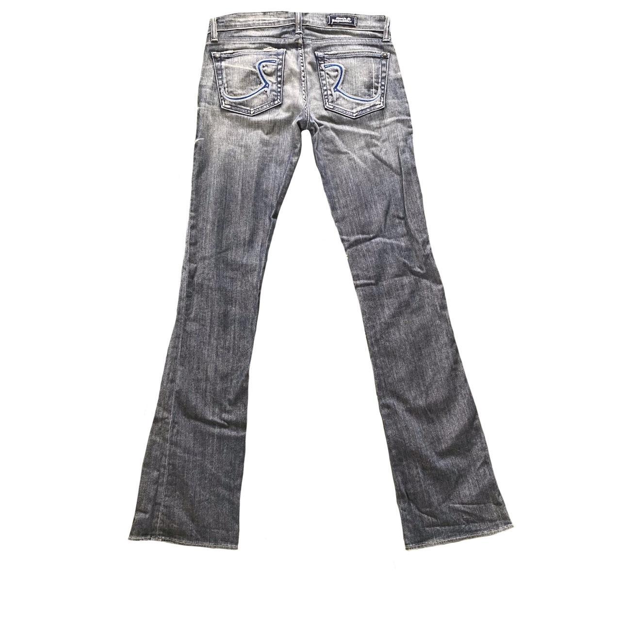 rock & republic low rise bootcut jeans super... - Depop