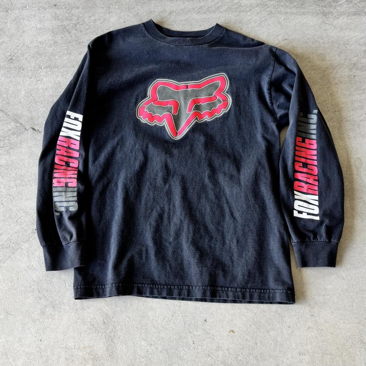 Men’s Fox Racing long sleeve shirt Sick hit on front... - Depop