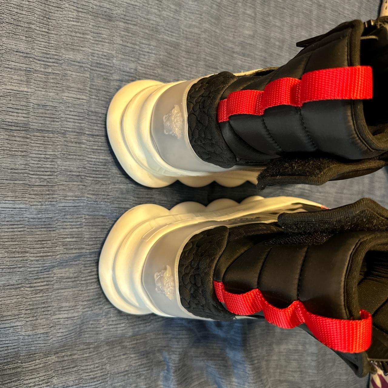 Versace Chain Reaction High boot, No box Rarely... - Depop