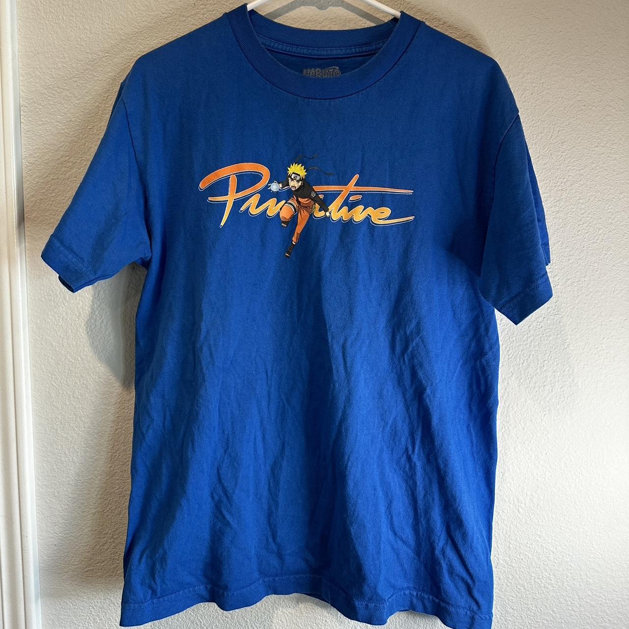 Primitive Men's Blue T-shirt | Depop
