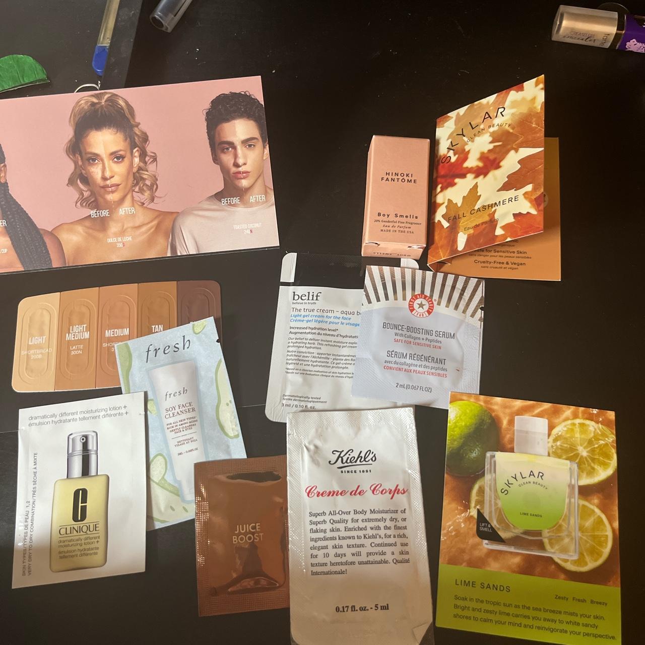 Sephora mini samples $7 Huda beauty Clinique... - Depop