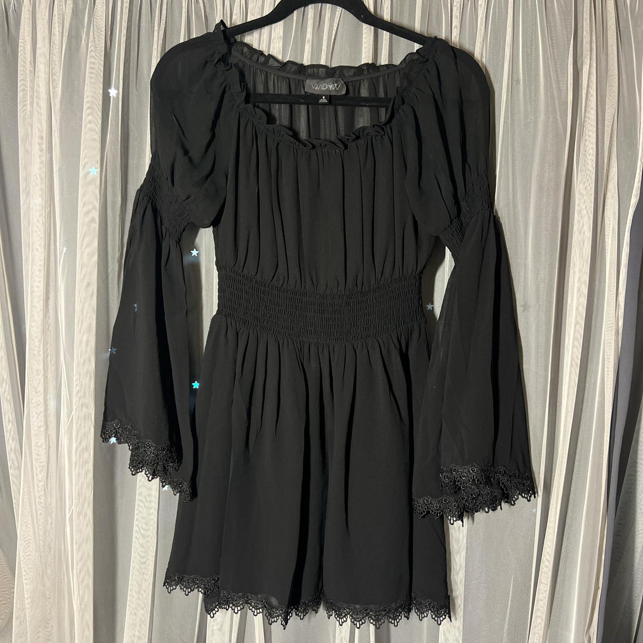 Dollskill Widow Mini Dress/Blouse 💖 💖 never worn,... | Depop