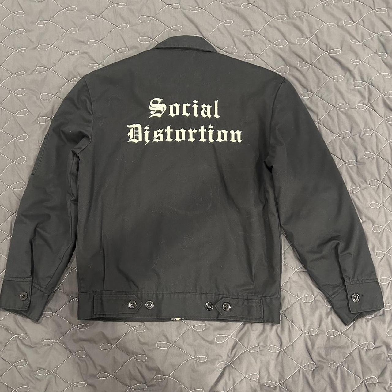 Social Distortion Dickies Jacket Size S Excellent... - Depop