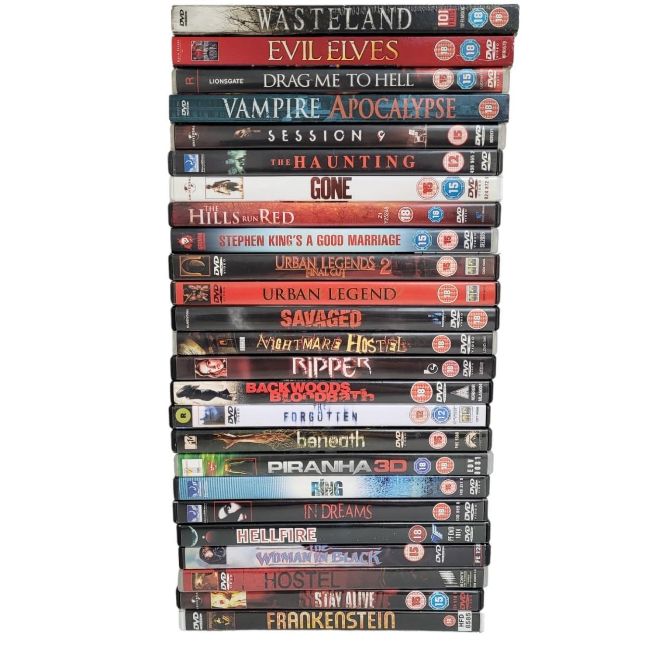 24 x Horror Movie DVD Bundle Lot All in very good... - Depop