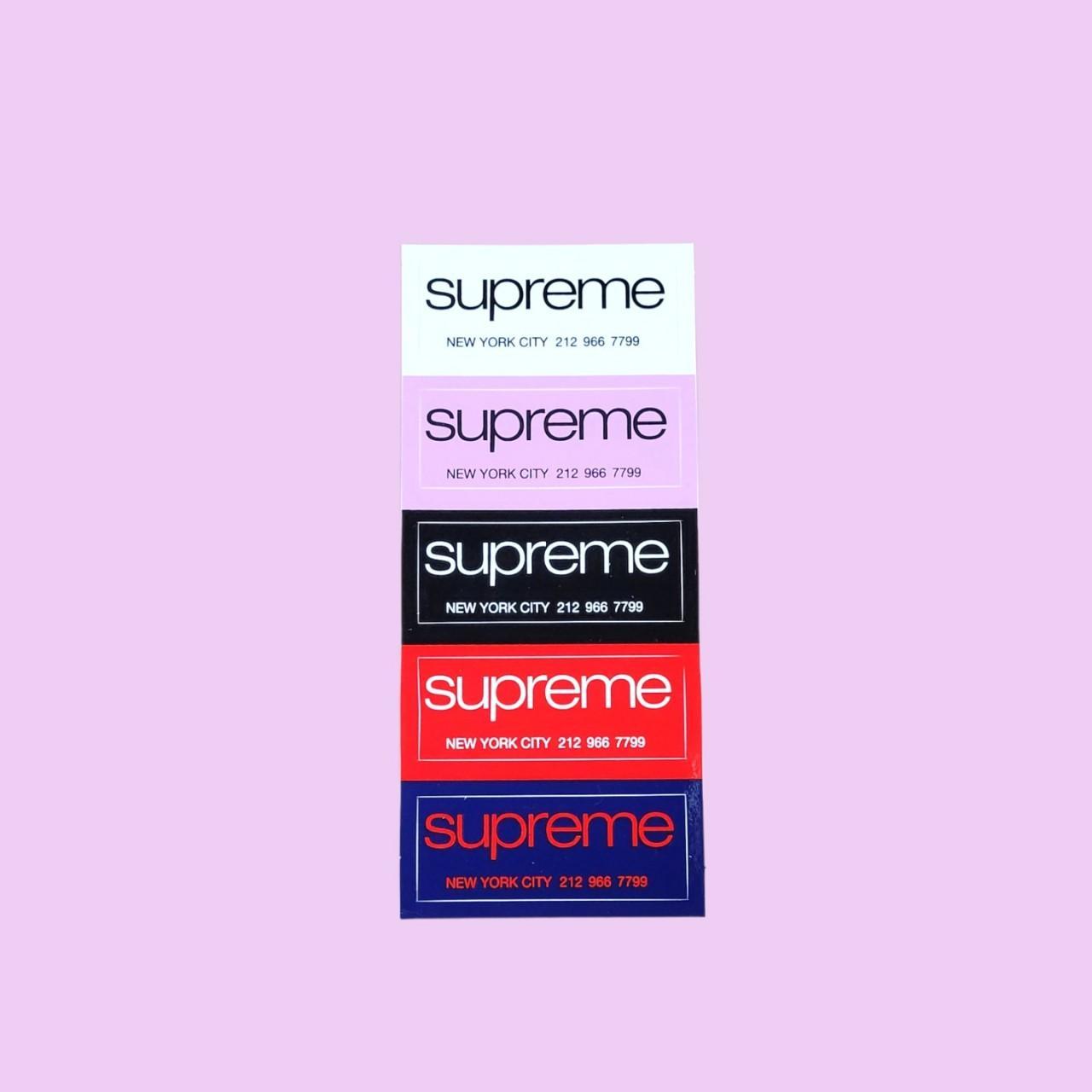 Supreme Shop Stickers SS20 New 100% Genuine Will... - Depop