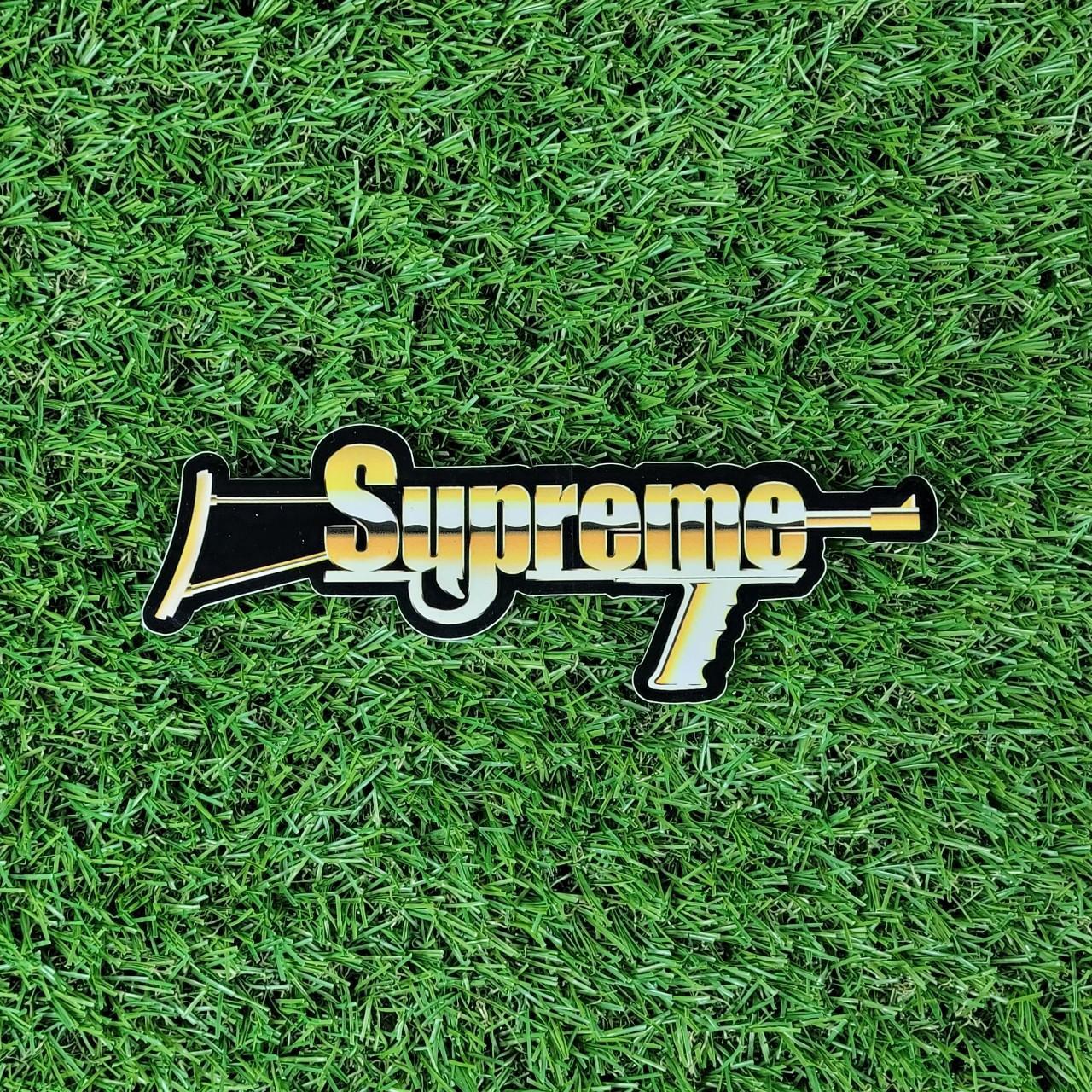 Supreme Automatic Gun Sticker SS17 New 100% Genuine... - Depop