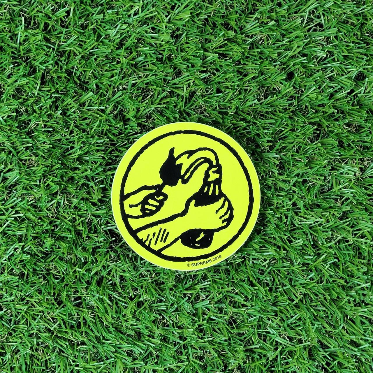 Supreme Molotov Cocktail Green Sticker SS18 New... - Depop