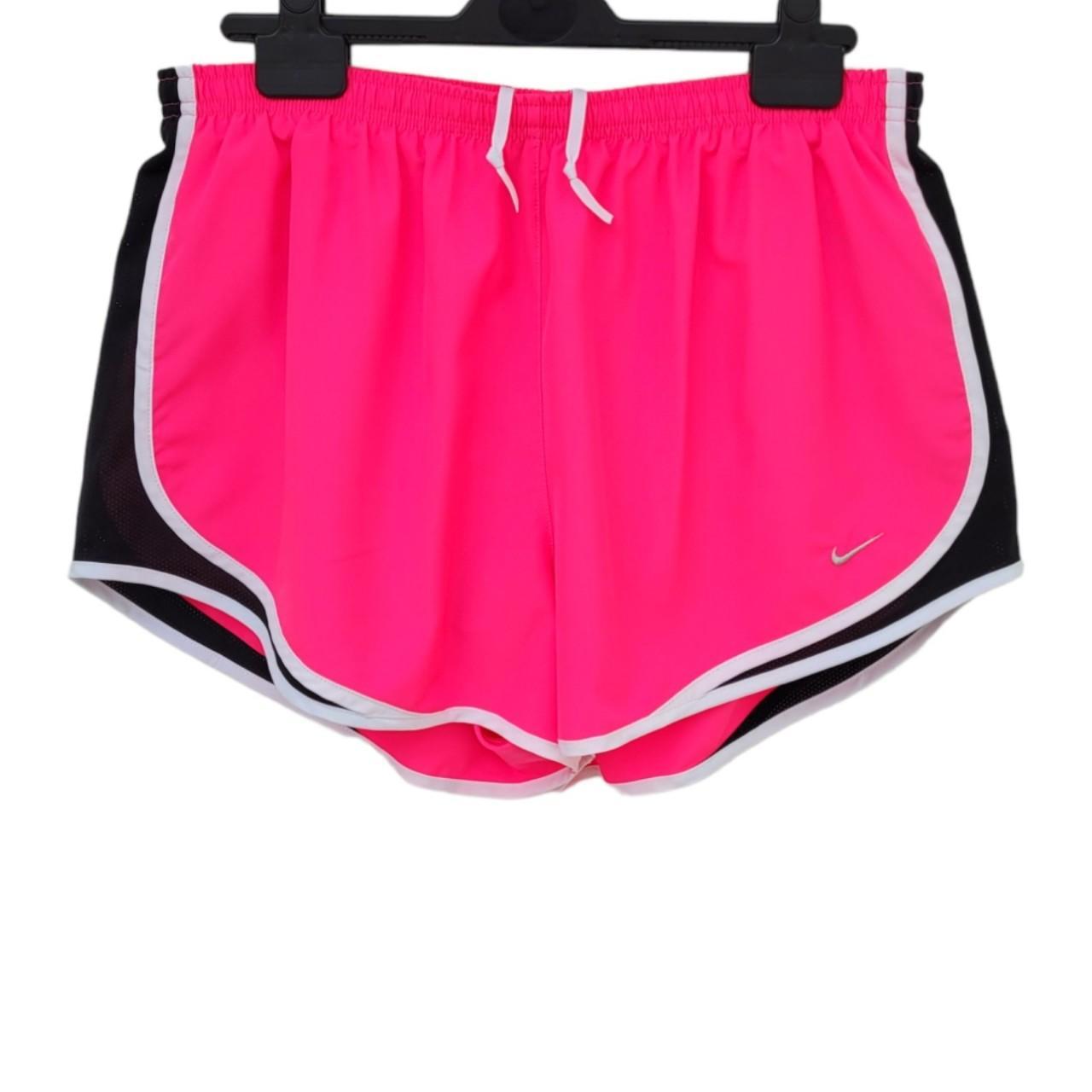 Women's Nike Dri-fit Pink Running Shorts Size... - Depop