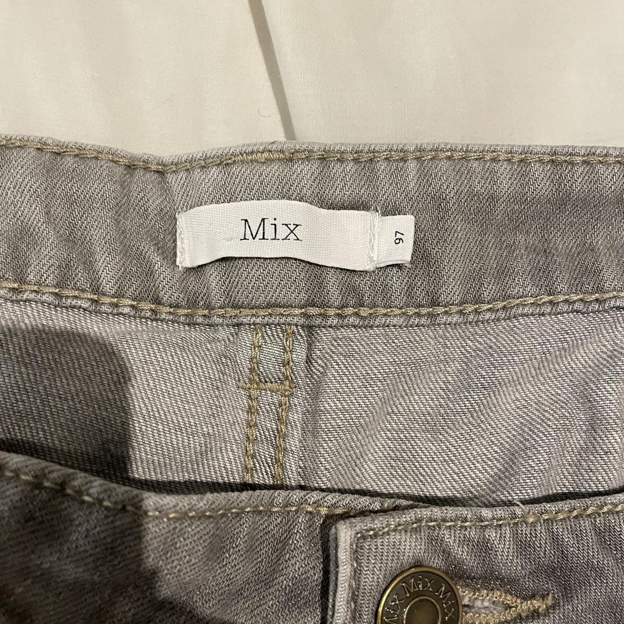 Washed grey denim jorts Fits size XL #vintage #y2k... - Depop