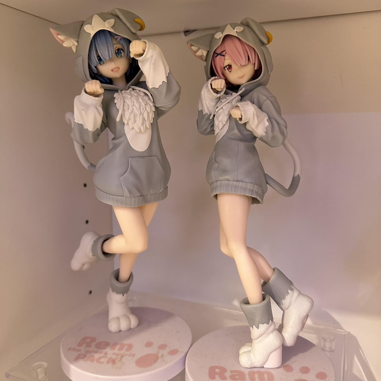 rem and ram wolf pack figures! super cute and in... - Depop