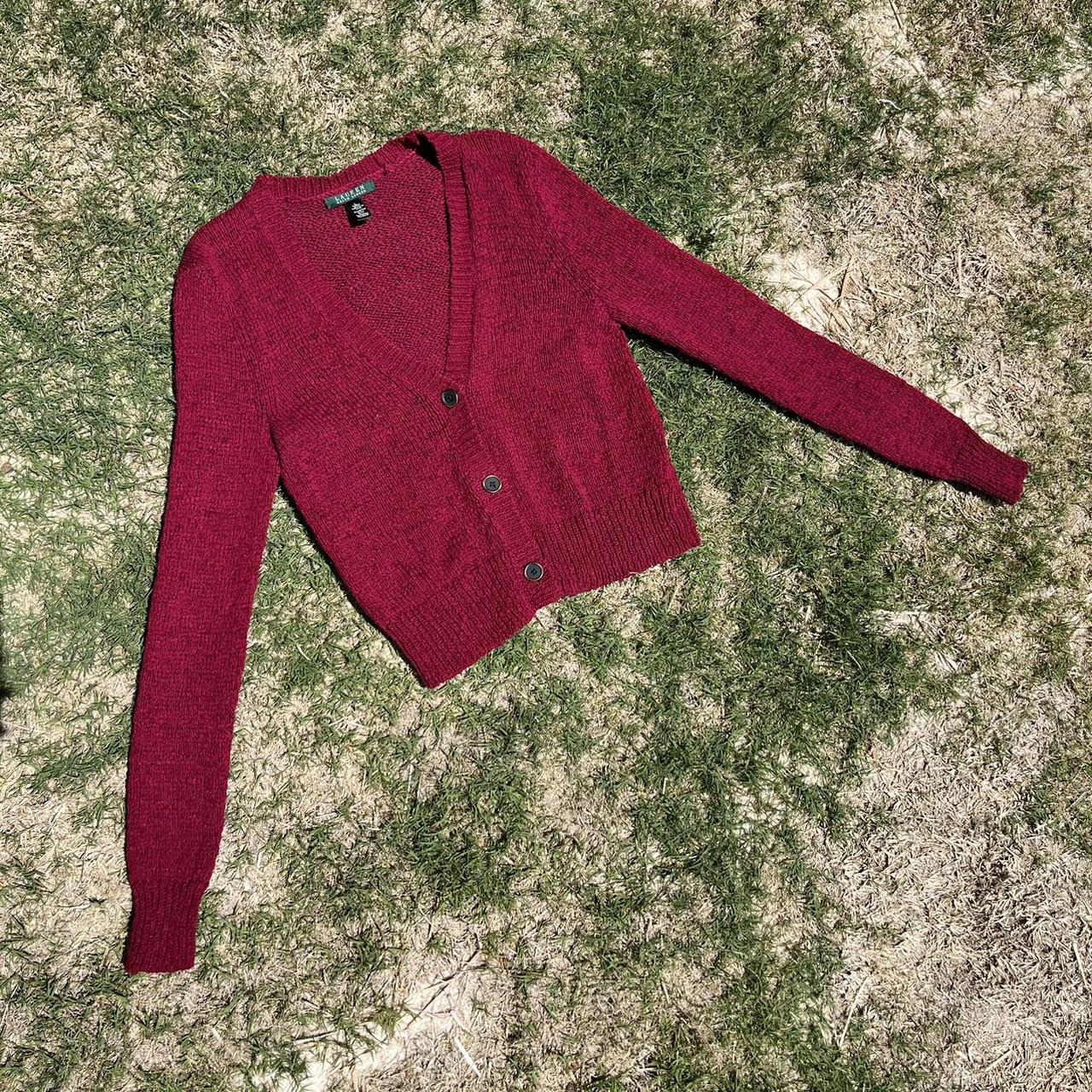Ralph Lauren Red Button Cardigan 🍓perfect for summer... - Depop