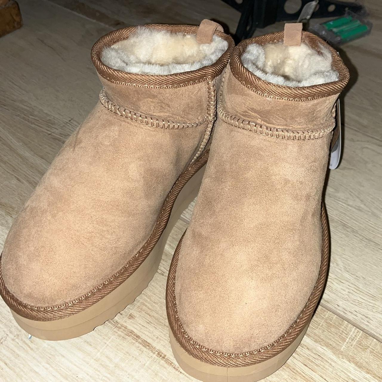 100% handmade australian wool uggs. never worn... - Depop