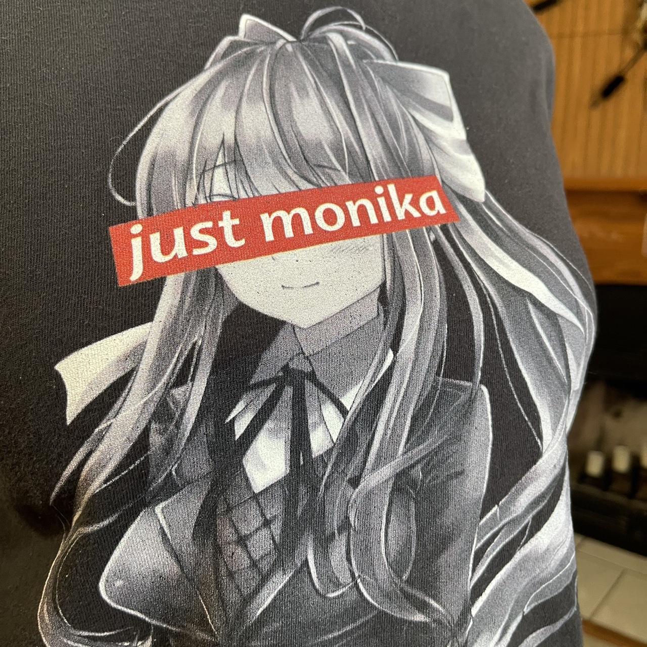 Cropped Just Monika Black Women's Long Sleeve Doki... - Depop