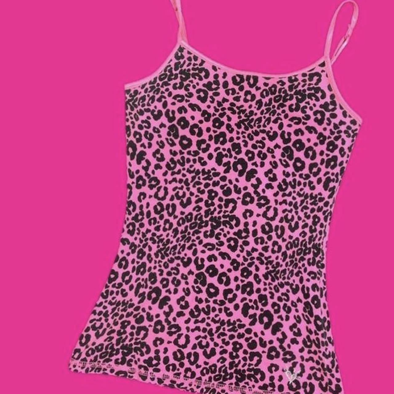 Justice Girls Tank Cami Top Camisole Hottttt Pink... - Depop