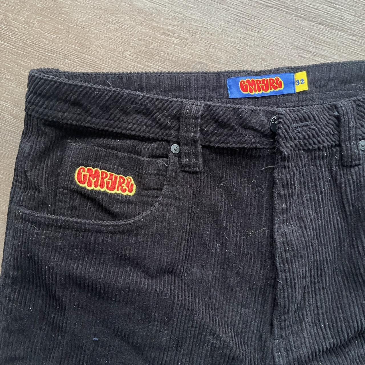 Empyre Corduroy Pants Black... - Depop