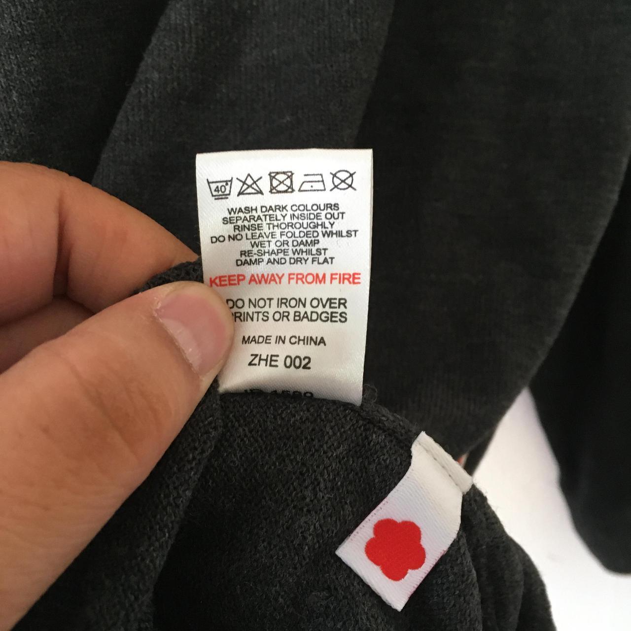 Vintage Kickers Navy With Red Stripes Round Neck... - Depop