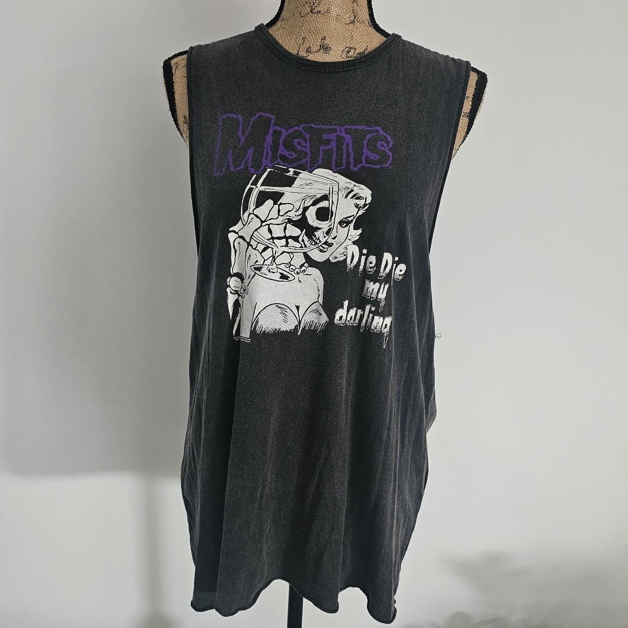 Iron Fist - licensed Misfits Die Die my Darling band... - Depop