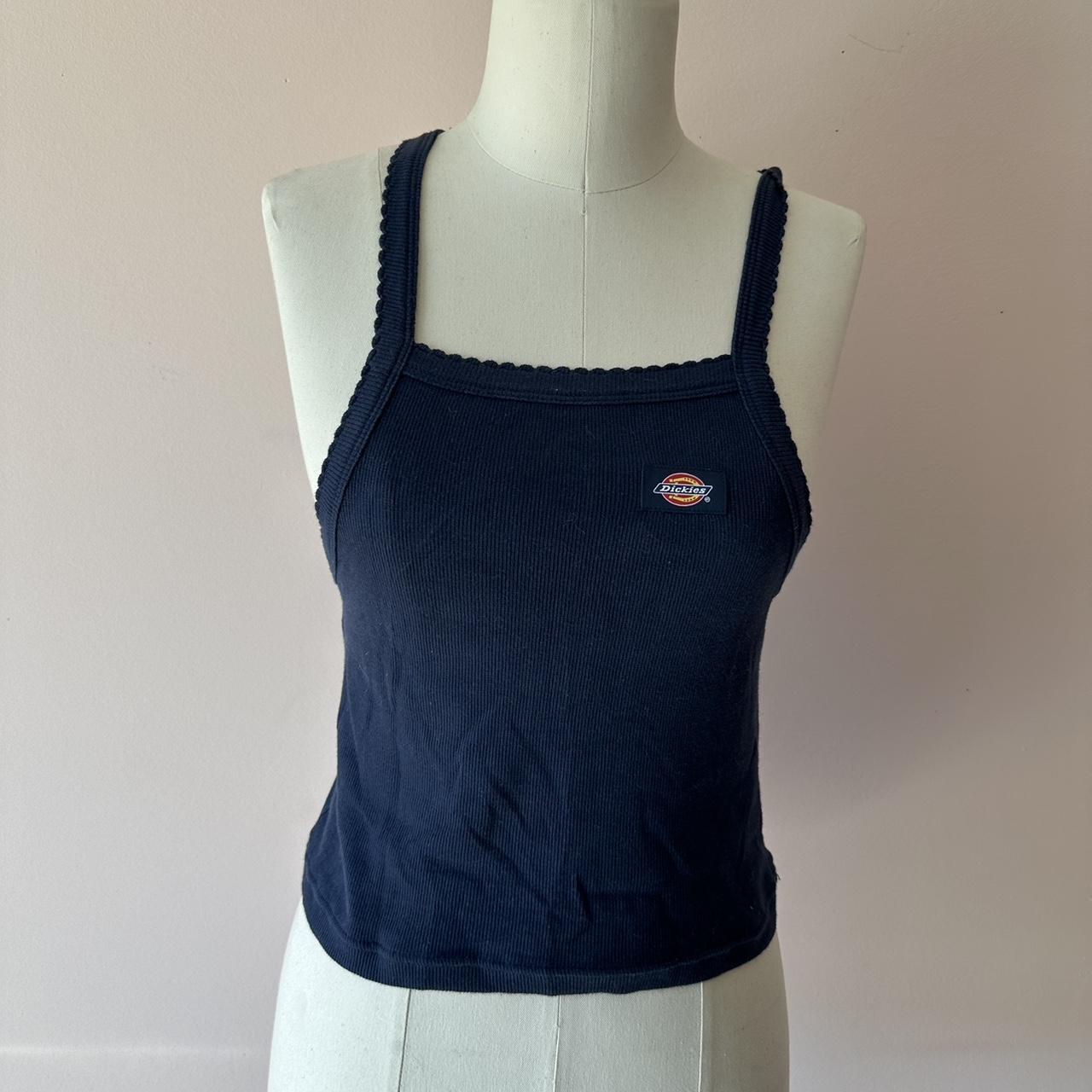 Dickies Navy Tank Never Worn Size Small Depop