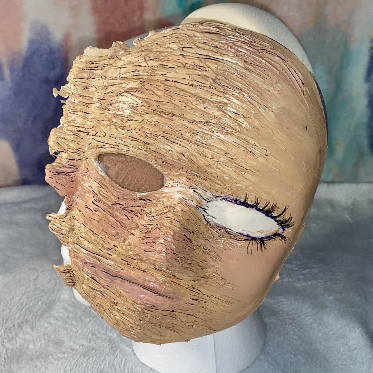 Tomie mask, hand-crafted. Halloween/cosplay mask | Depop