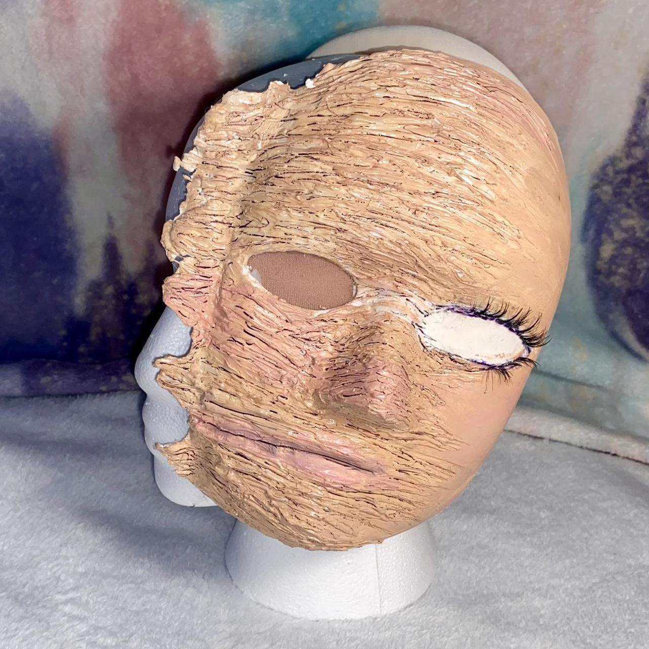Tomie mask, hand-crafted. Halloween/cosplay mask | Depop
