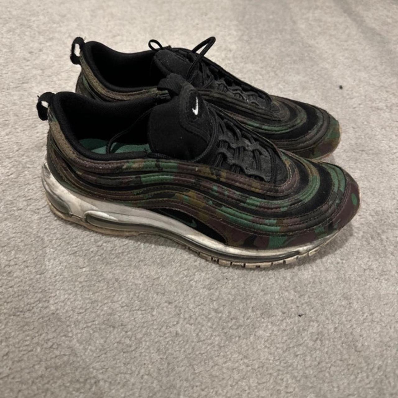 Nike Air Max 97s Camouflage UK7 Decent... - Depop