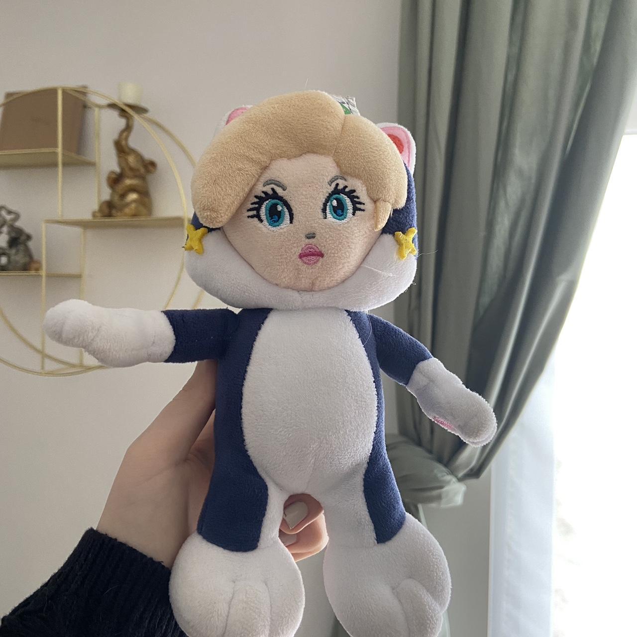 Cat princess peach plush super mario postage: £2 - Depop