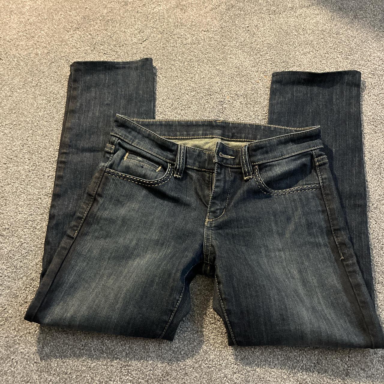 y2k boot cut bcbg jeans fits exactly 5’3, seems to... - Depop