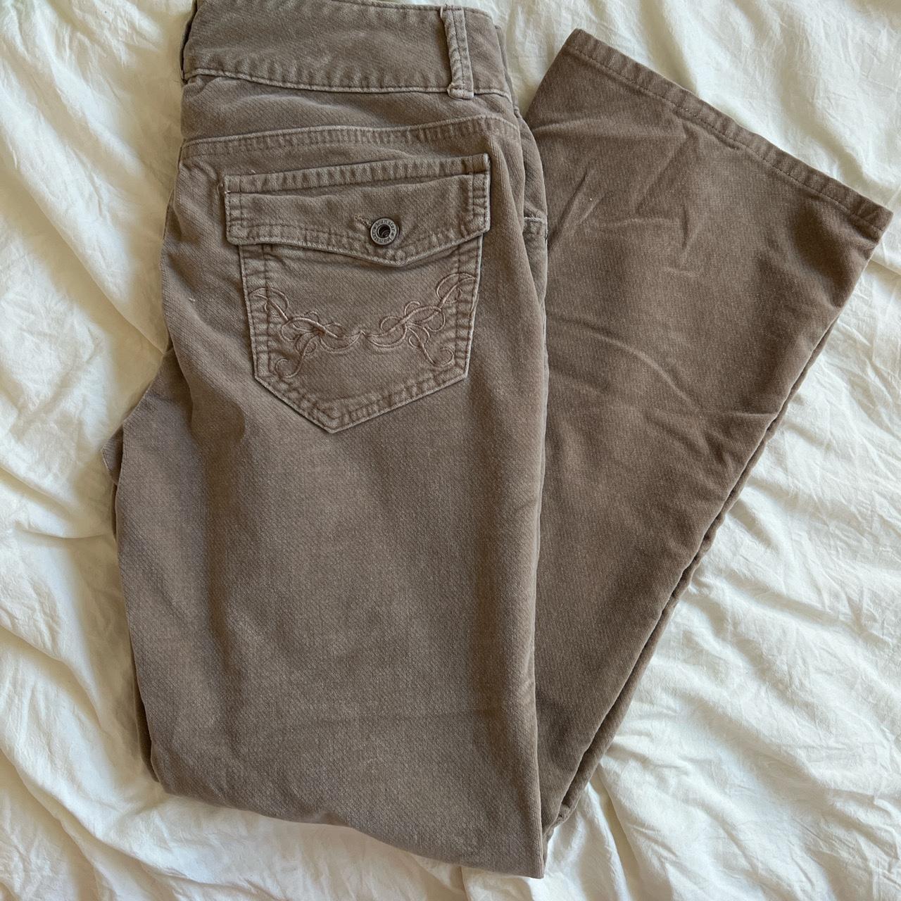 Jean star size 6! Corduroy low rise pants. Really... - Depop