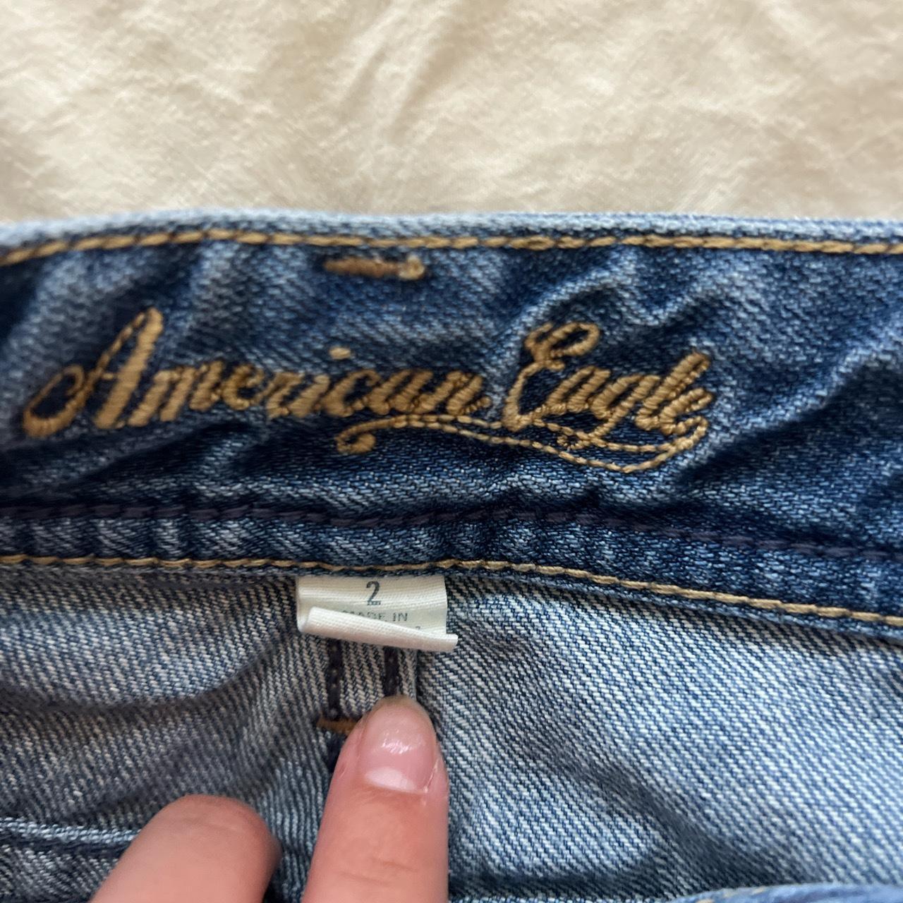 American Eagle Mini Jean Skirt! Super cute love the... - Depop