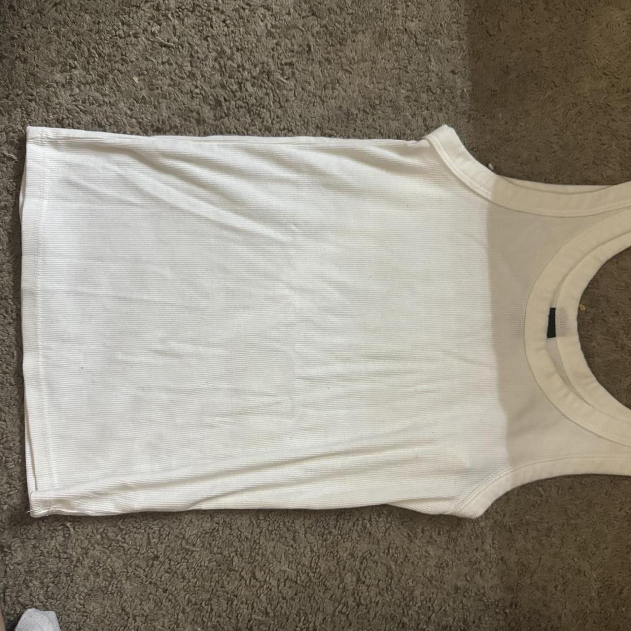 Wild fable target white tank top, full... - Depop
