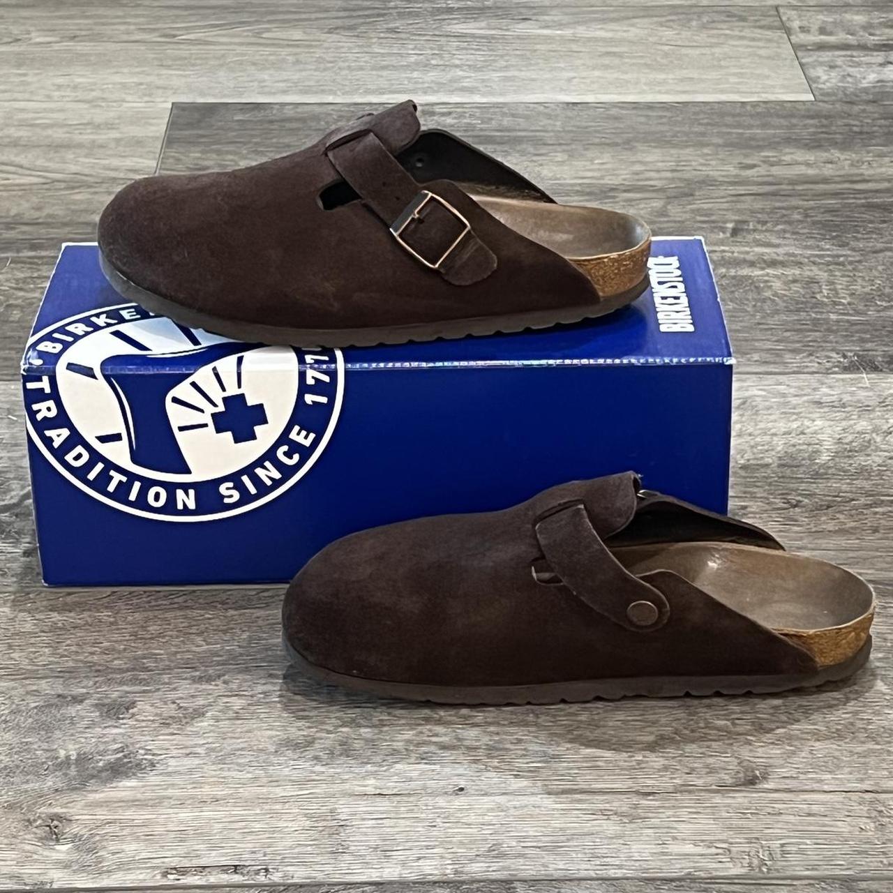 Birkenstock Women's Brown Clogs | Depop